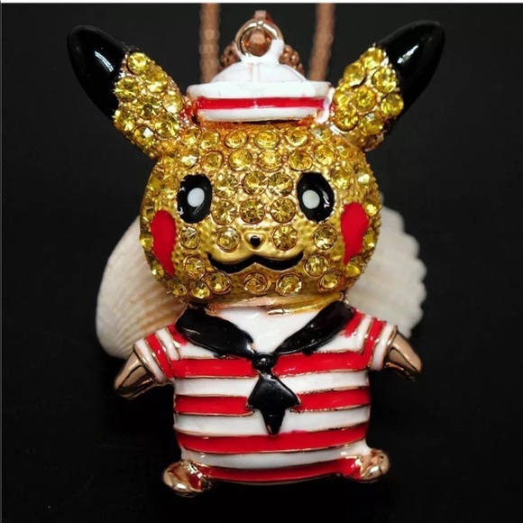 Jewelry | Red Sailor Pokemon Pikachu Necklace | Poshmark